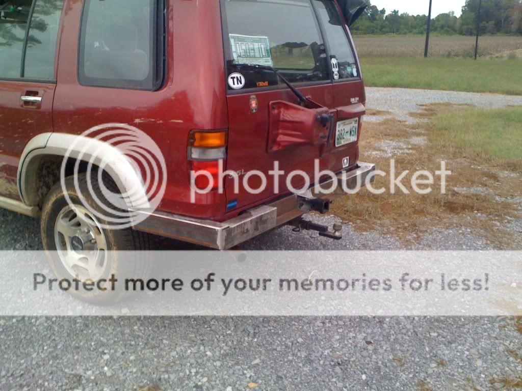 1998 Trooper rear bumper build | Isuzu SUV Forum