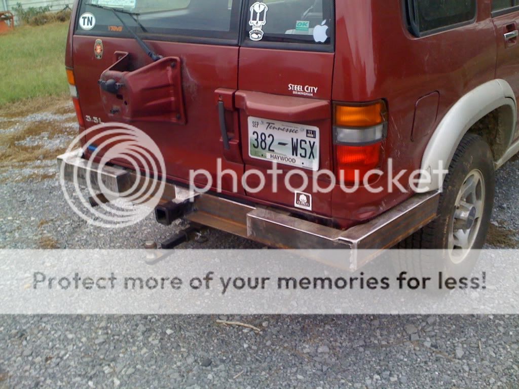 1998 Trooper rear bumper build | Isuzu SUV Forum