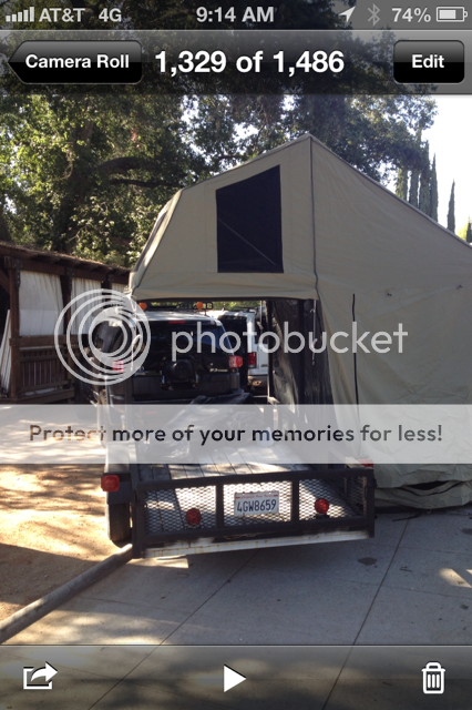 14' ADV trailer with Large RTT | Toyota FJ Cruiser Forum