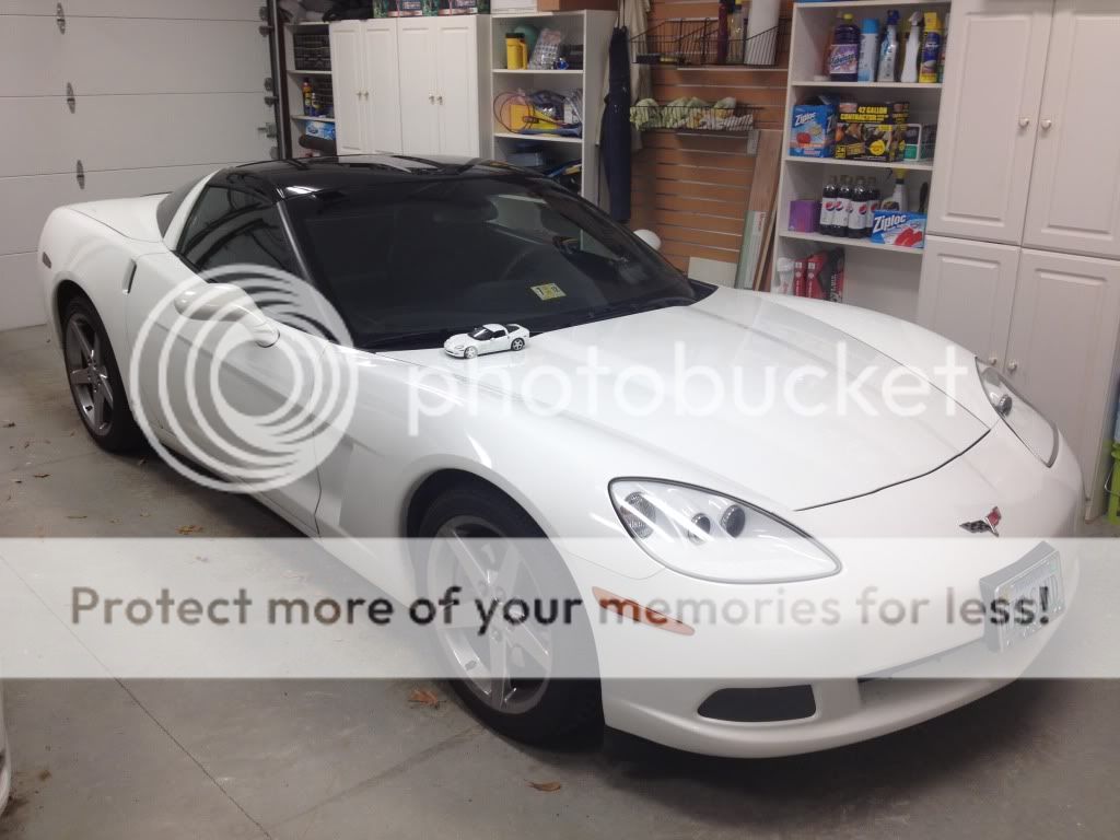 My White C6 model has arrived! - CorvetteForum - Chevrolet Corvette ...
